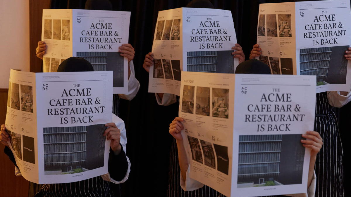 THE ACME CAFE BAR & RESTAURANT IS BACK – ACME Taipei